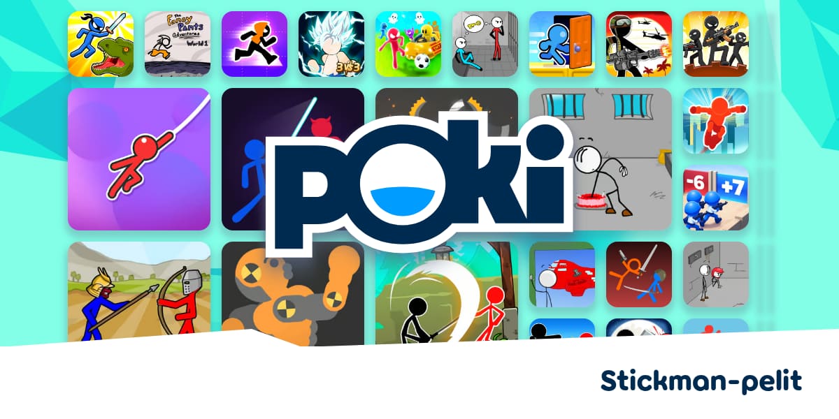 Stickman-Pelit 🚶‍♂️ - Pelaa Ilmaiseksi Netissä! | Poki