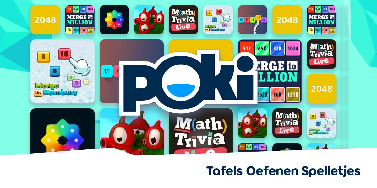 TAFELS OEFENEN SPELLETJES ️ - Speel Gratis Online! | Poki