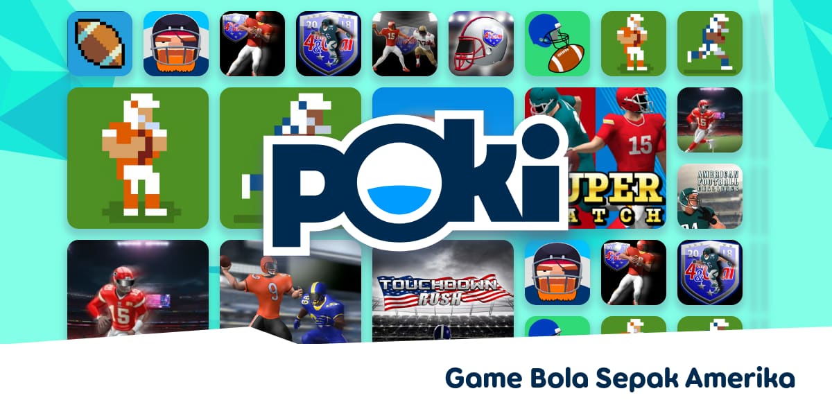 GAME BOLA SEPAK AMERIKA 🏈 - Main Dalam Talian Secara Percuma! | Poki