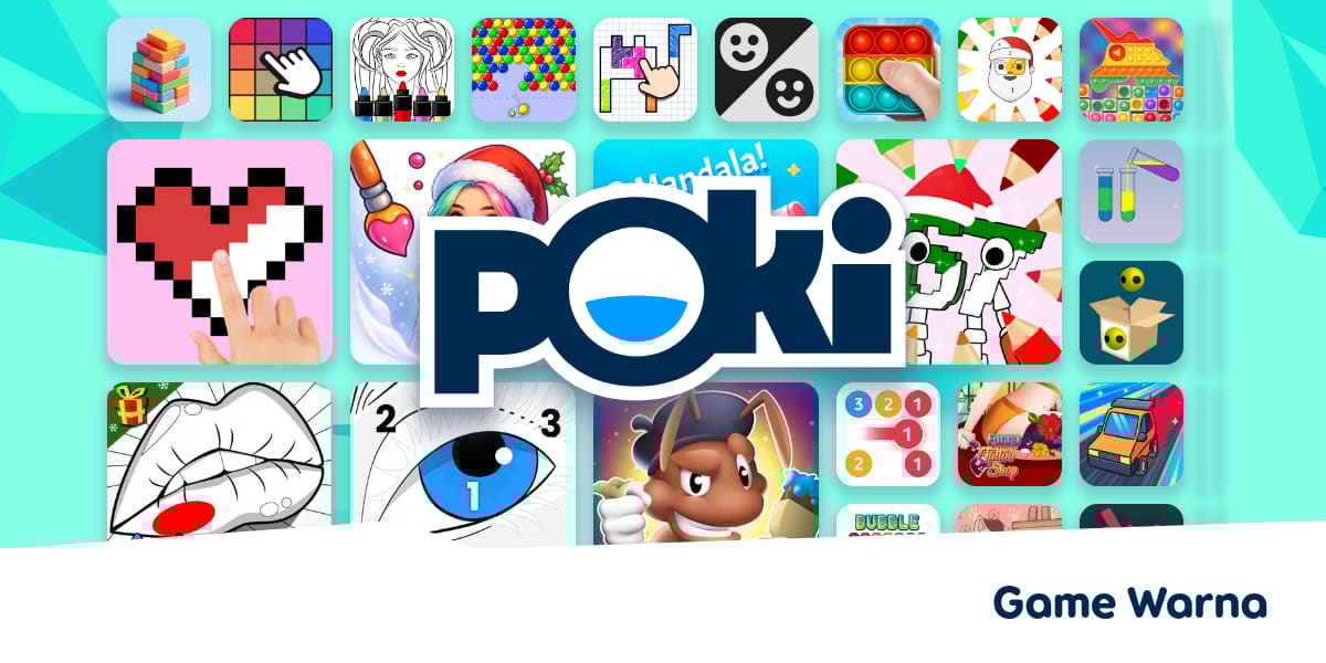 GAME WARNA 🎨 - Main Dalam Talian Secara Percuma! | Poki