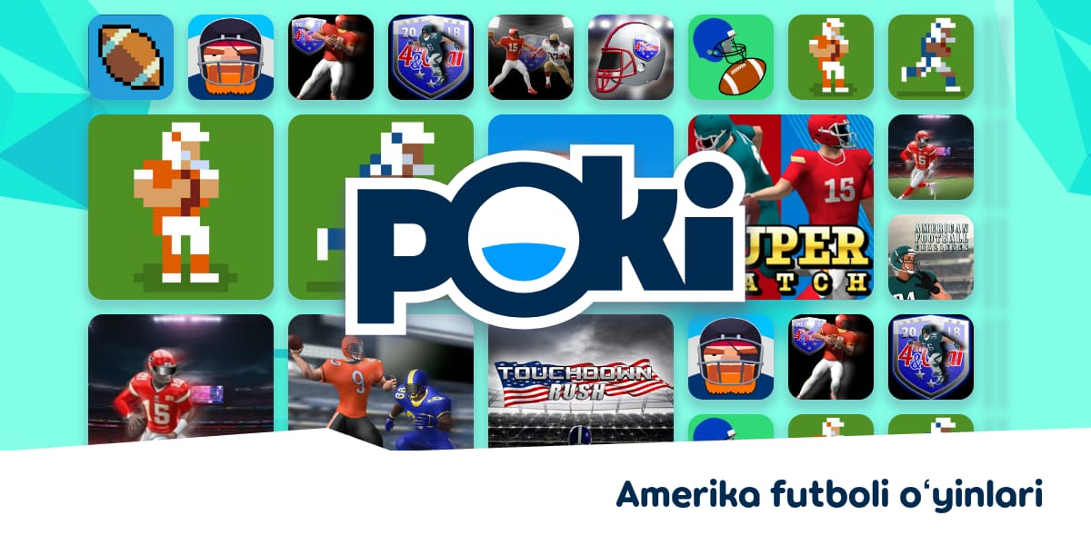 AMERIKA FUTBOLI OʻYINLARI 🏈 - Onlayn bepul oʻynang! | Poki