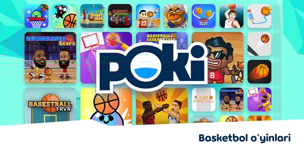 BASKETBOL OʻYINLARI 🏀 - Onlayn bepul oʻynang! | Poki