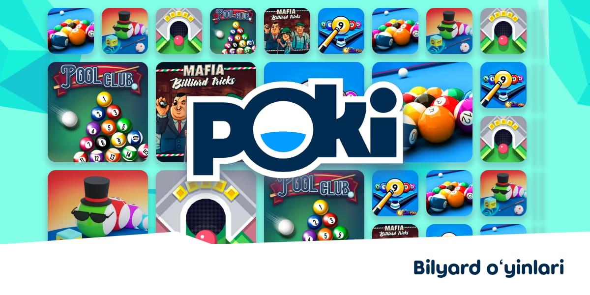 Bilyard Oʻyinlari 🎱 - Onlayn bepul oʻynang! | Poki