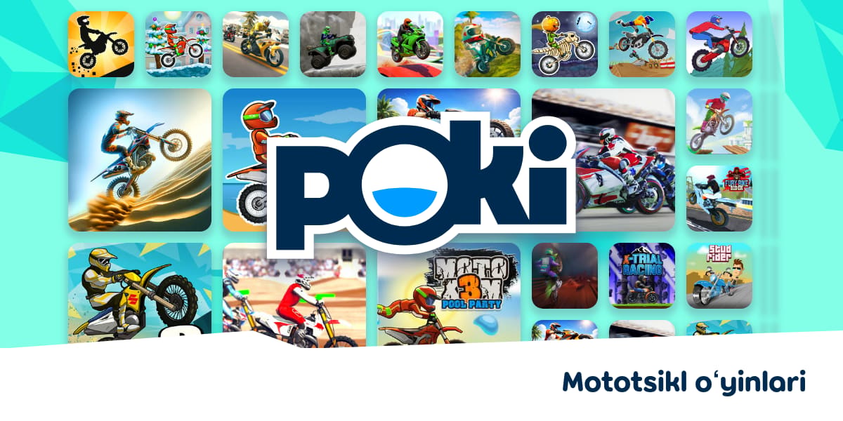 Mototsikl Oʻyinlari 🏍️ - Onlayn bepul oʻynang! | Poki