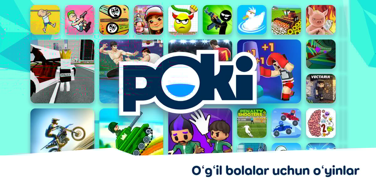 OʻGʻIL BOLALAR UCHUN OʻYINLAR 🧢 - Onlayn bepul oʻynang! | Poki