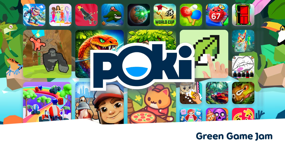 Green Game Jam 🌊 - เล่นออนไลน์ฟรี! | Poki (โปกิ)