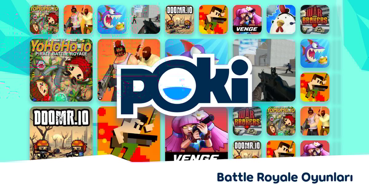 BATTLE ROYALE OYUNLARI 👑 - Ücretsiz Online Oyna! | Poki
