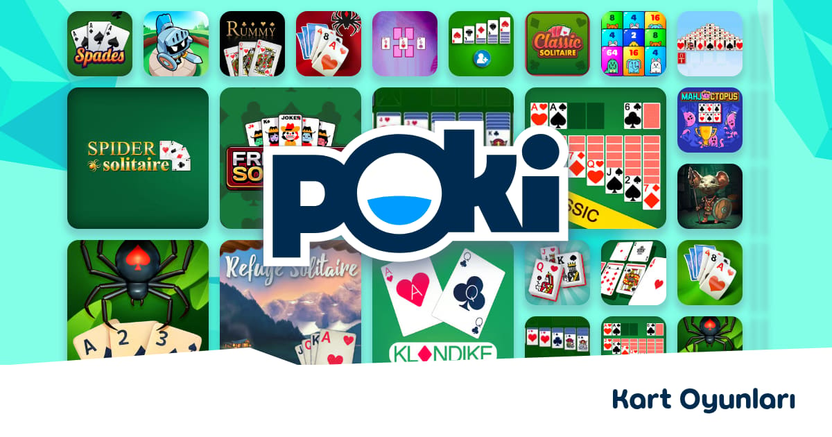 Kart Oyunları 🃏 - Ücretsiz Online Oyna! | Poki