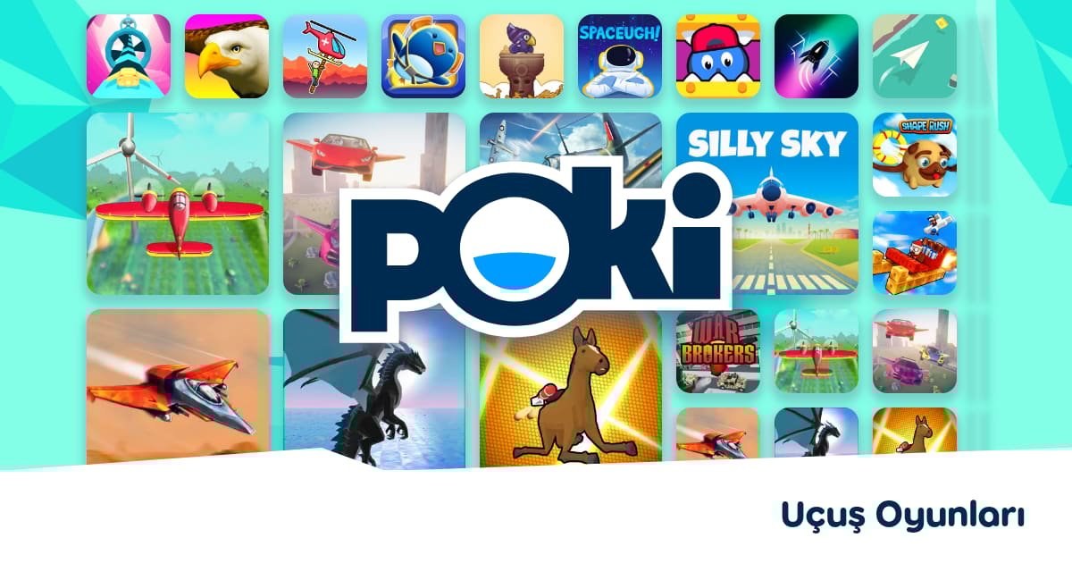 UÇUŞ OYUNLARI 🛩️ - Ücretsiz Online Oyna! | Poki