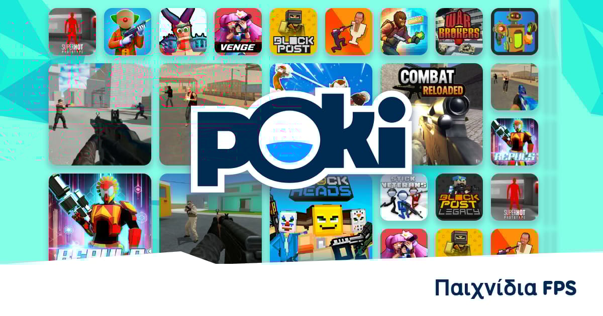 ΠΑΙΧΝΊΔΙΑ FPS 🔫 - Παίξτε Δωρεάν Online! | Poki (ποκι)