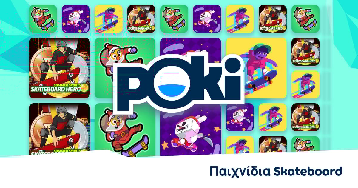 ΠΑΙΧΝΊΔΙΑ SKATEBOARD 🛹 - Παίξτε Δωρεάν Online! | Poki (ποκι)