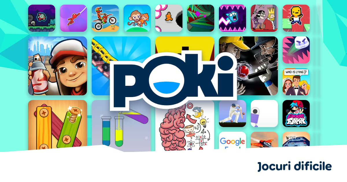 Jocuri Dificile 🤯 - Joacă Online Gratuit! | Poki