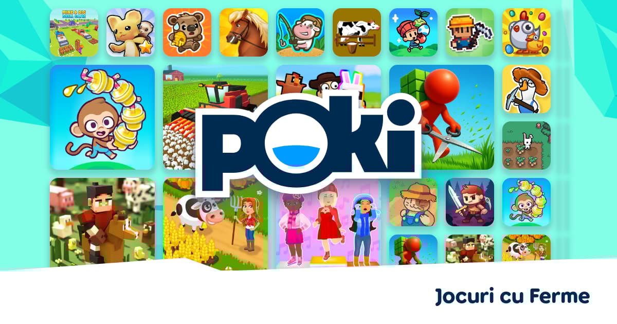 JOCURI CU FERME 🚜 - Joacă Online Gratuit! | Poki