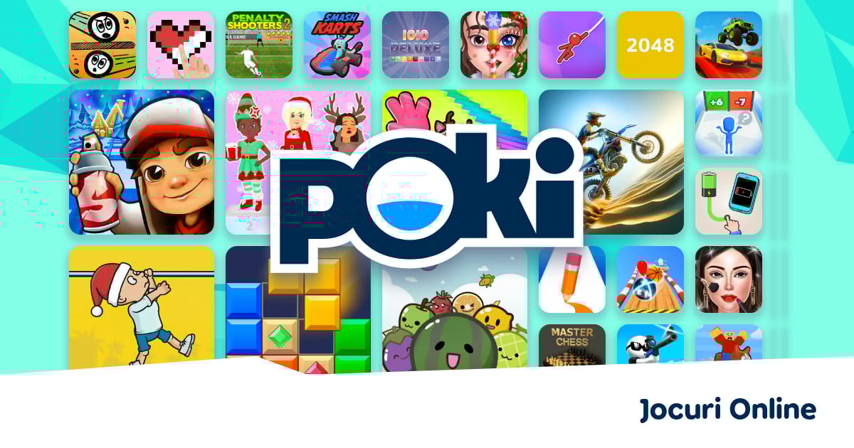 JOCURI ONLINE 🎮 - Joacă Online Gratuit! | Poki