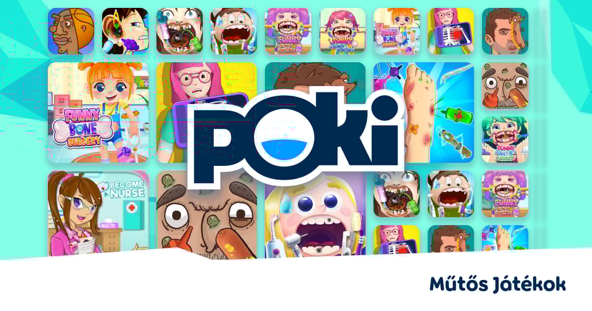 MŰTŐS JÁTÉKOK 👩‍⚕️ - Játssz Online Ingyen! | Poki