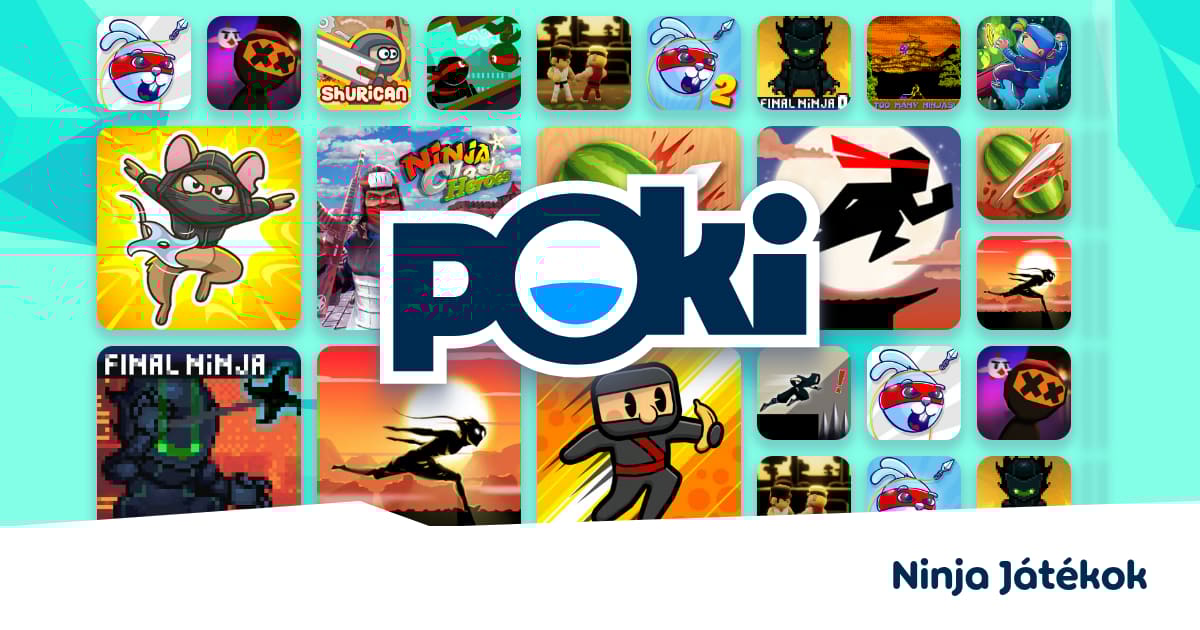 NINJA JÁTÉKOK 🥷 - Játssz Online Ingyen! | Poki