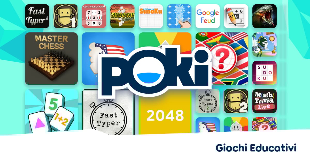 GIOCHI EDUCATIVI 🎓 - Gioca Online Gratis! | Poki