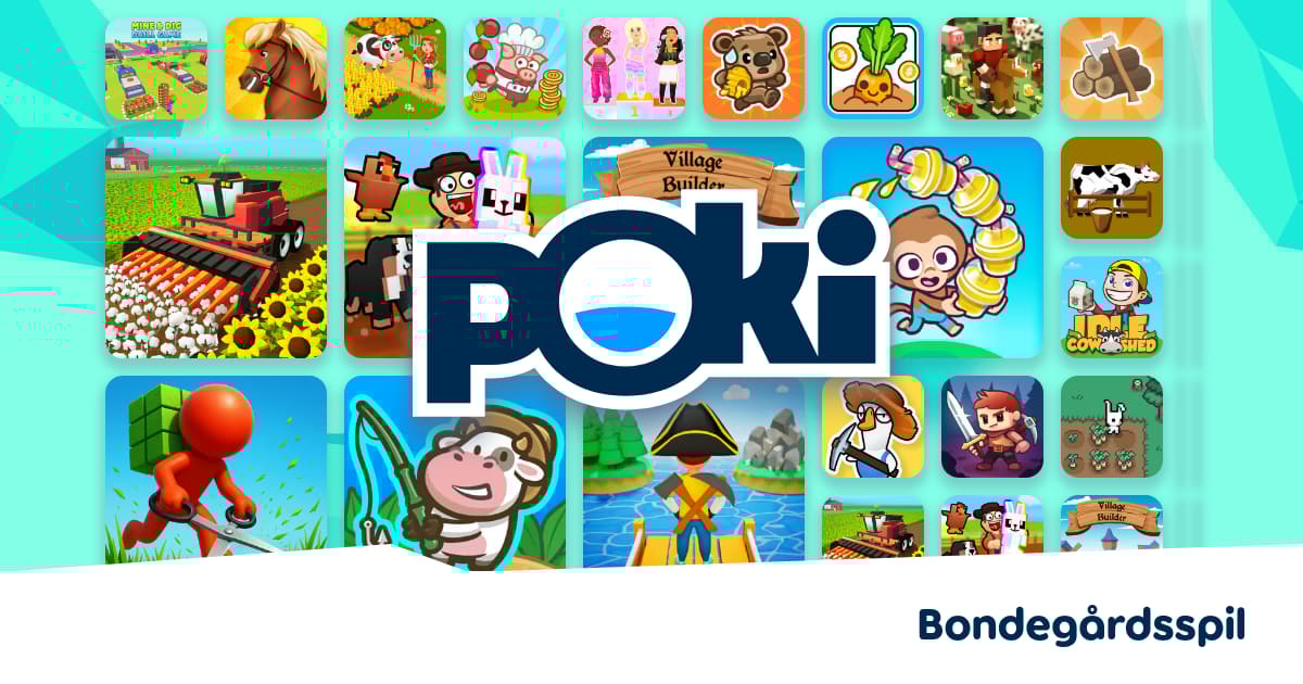 BONDEGÅRDSSPIL 🚜 - Spil Online Gratis! | Poki