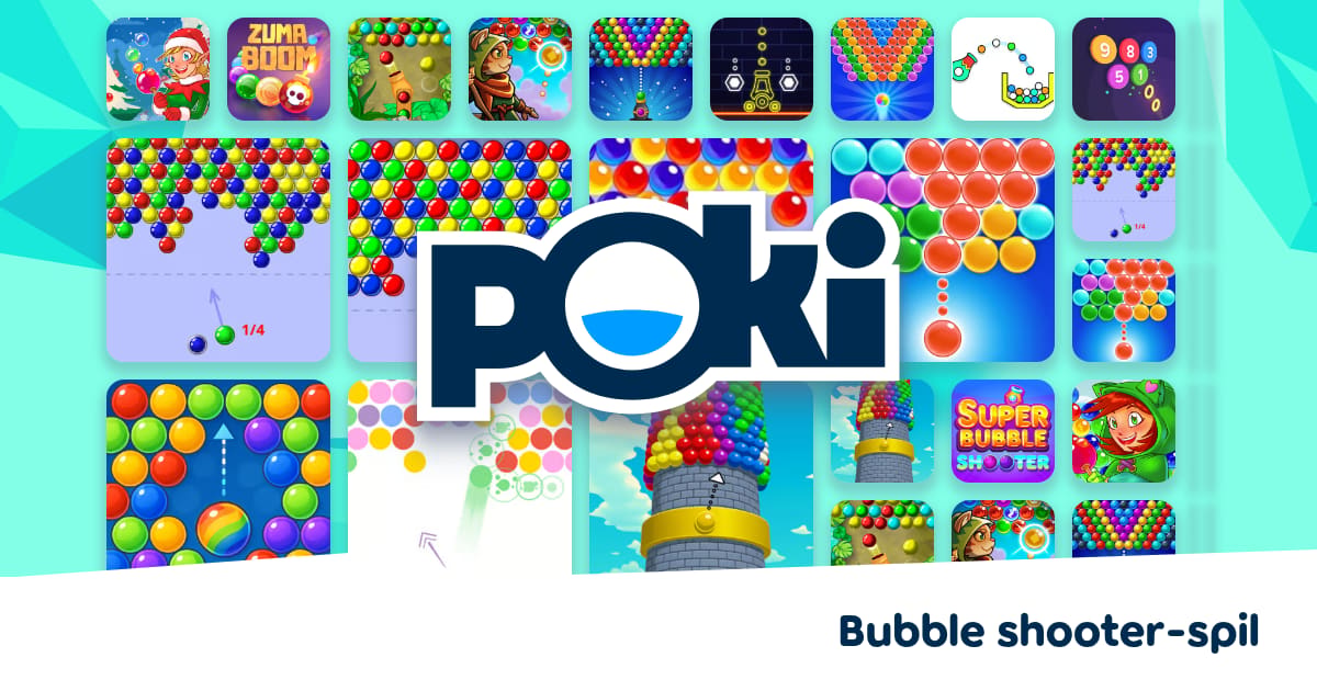 BUBBLE SHOOTER-SPIL 🎈 - Spil Online Gratis! | Poki