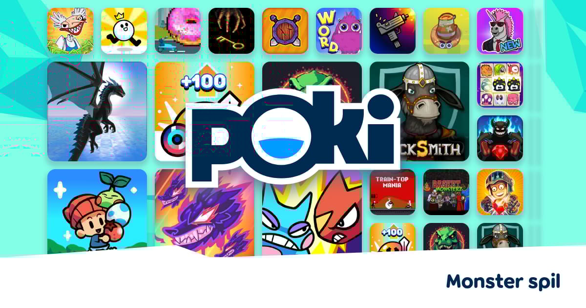 MONSTER SPIL 👾 - Spil Online Gratis! | Poki