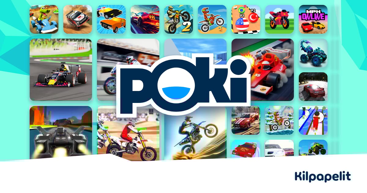 KILPAPELIT 🏎️ - Pelaa Ilmaiseksi Netissä! | Poki