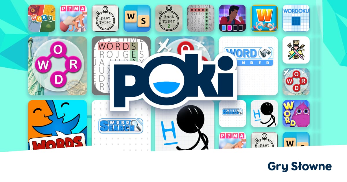 GRY SŁOWNE 🗒️ - Graj za Darmo Online! | Poki