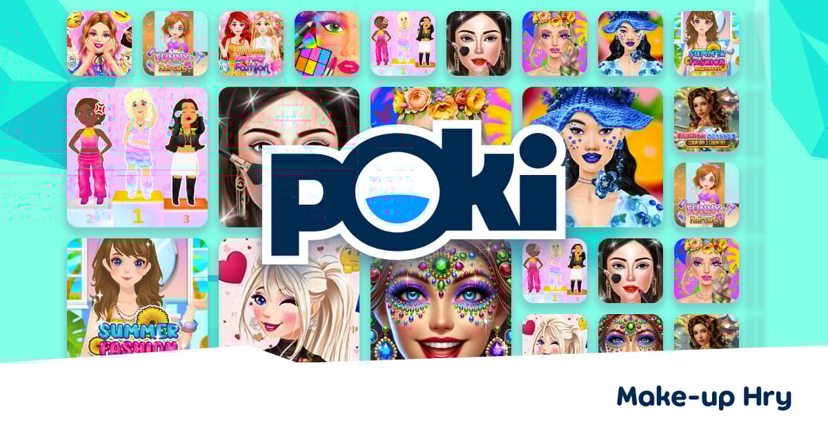 MAKE-UP HRY 💄 - Hrajte Online Zdarma! | Poki