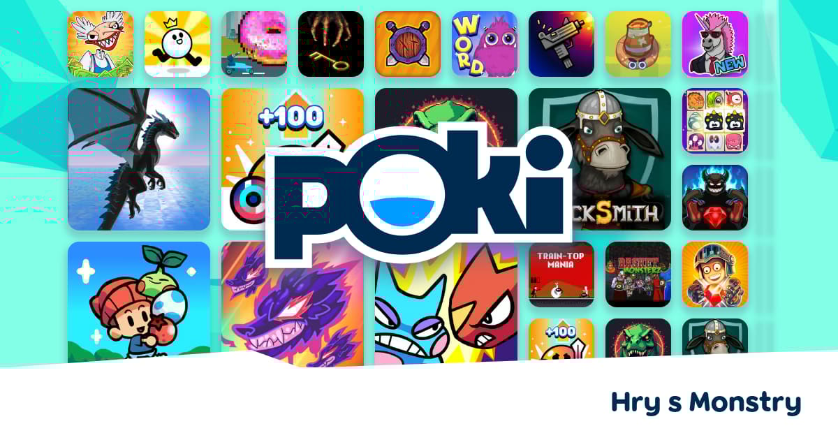 HRY S MONSTRY 👾 - Hrajte Online Zdarma! | Poki