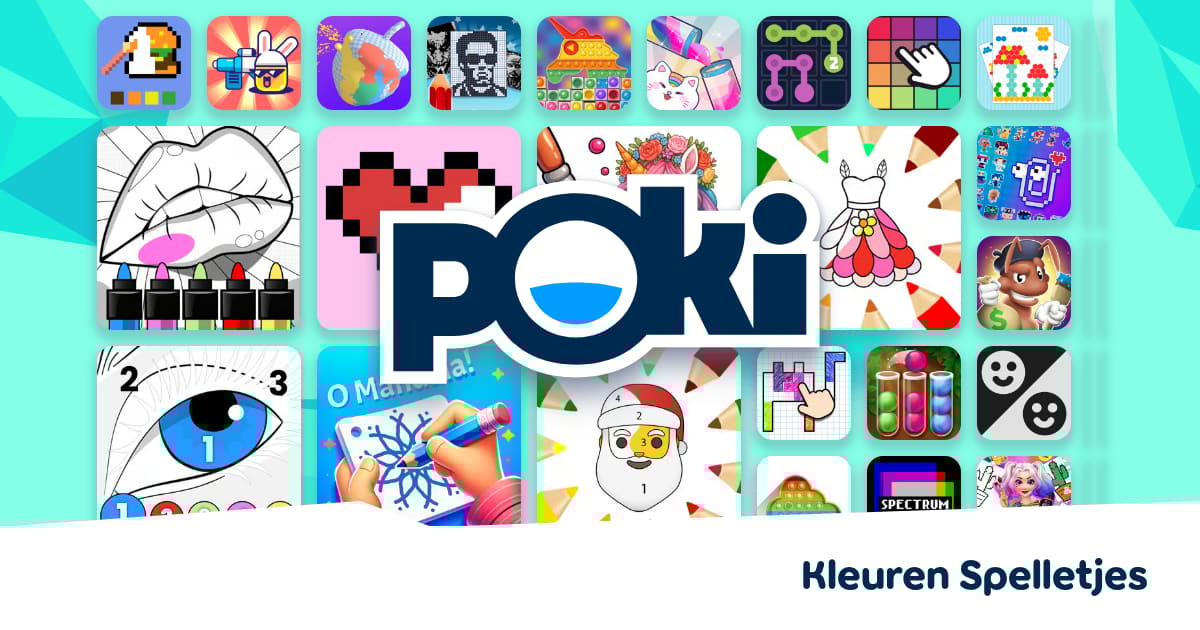 KLEUREN SPELLETJES 🎨 - Speel Gratis Online! | Poki