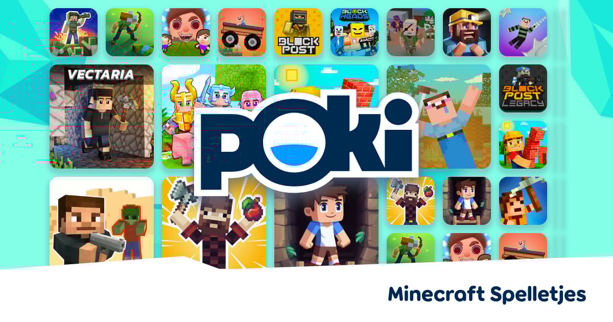 MINECRAFT SPELLETJES 🟩 - Speel Gratis Online! | Poki