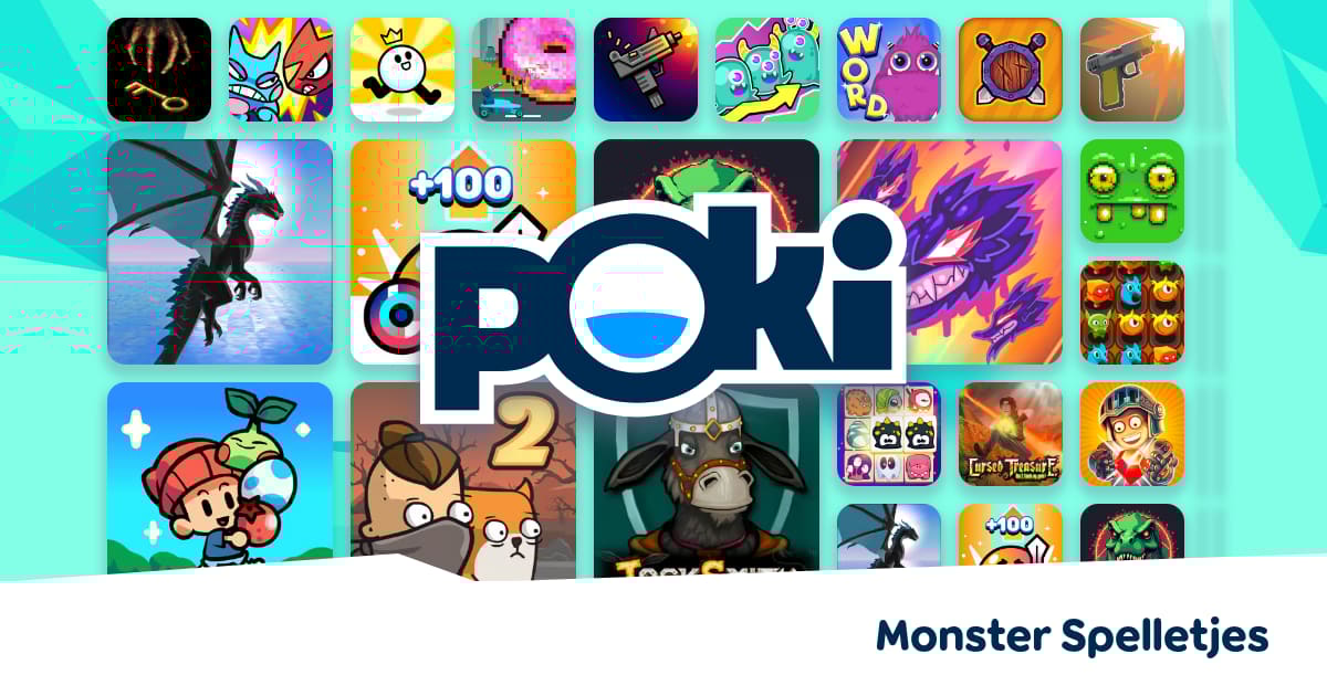 MONSTER SPELLETJES 👾 - Speel Gratis Online! | Poki