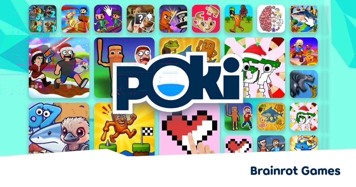 BRAINROT GAMES 🚽 - অনলাইনে খোলো একদম ফ্রিতে! | Poki (পোকি)