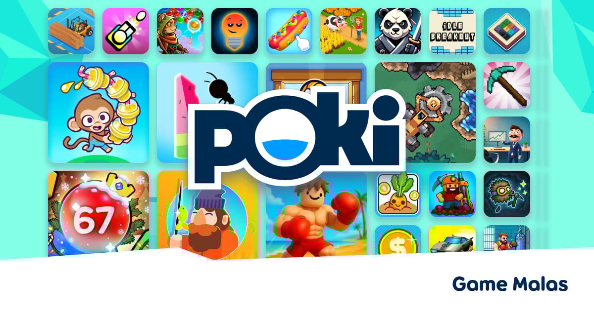 GAME MALAS 🖱️ - Main Dalam Talian Secara Percuma! | Poki