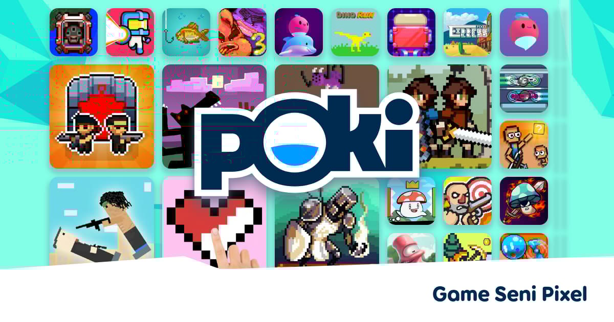 GAME SENI PIXEL 🎨 - Main Dalam Talian Secara Percuma! | Poki