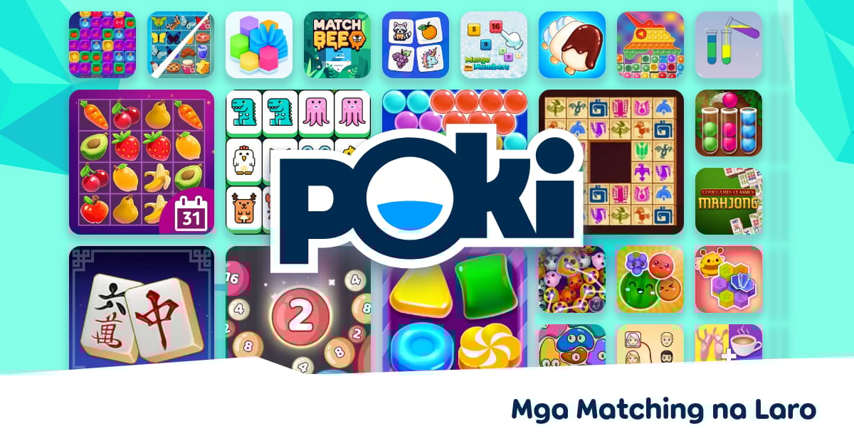 MGA MATCHING NA LARO 🧩 - Maglaro Online ng Libre! | Poki