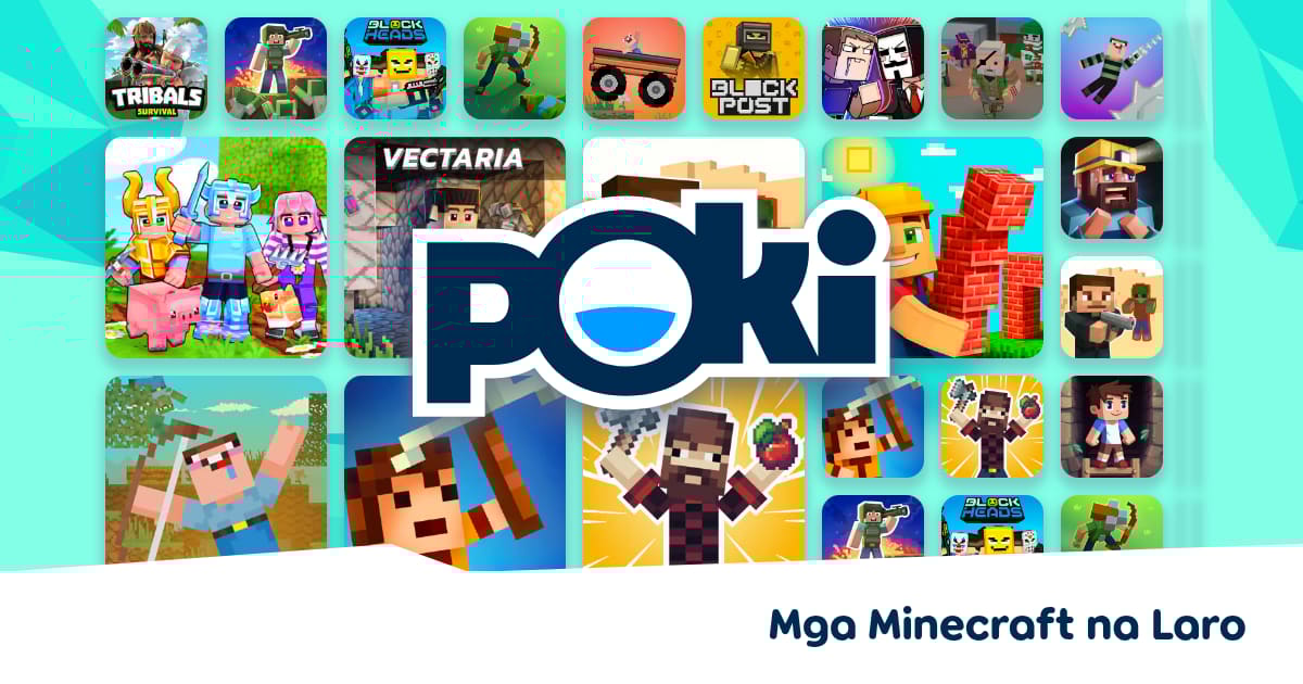 MGA MINECRAFT NA LARO 🟩 - Maglaro Online ng Libre! | Poki