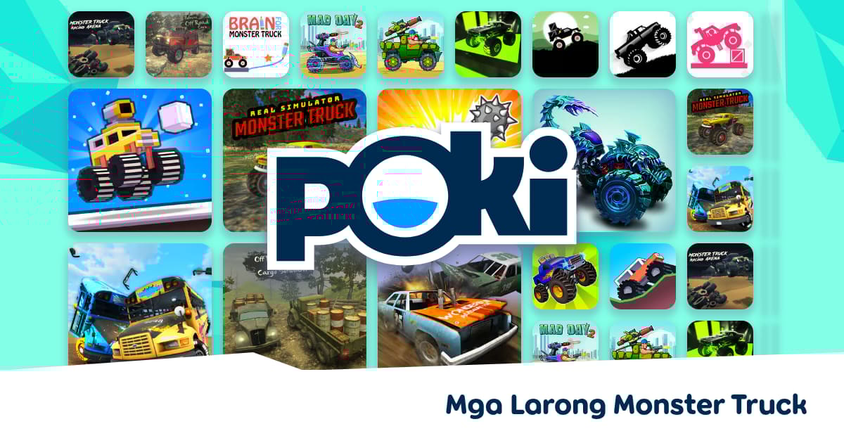MGA LARONG MONSTER TRUCK 🚛 - Maglaro Online ng Libre! | Poki
