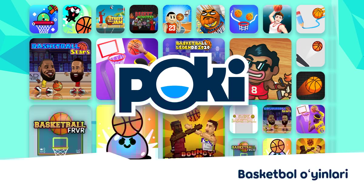 BASKETBOL OʻYINLARI 🏀 - Onlayn bepul oʻynang! | Poki