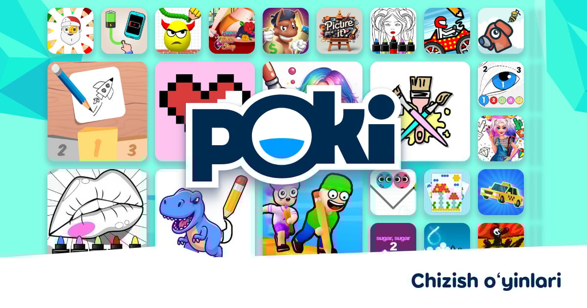 CHIZISH OʻYINLARI 🎨 - Onlayn bepul oʻynang! | Poki