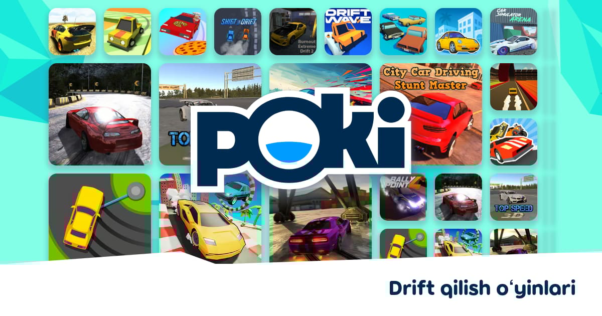 DRIFT QILISH OʻYINLARI 🏎️ - Onlayn bepul oʻynang! | Poki