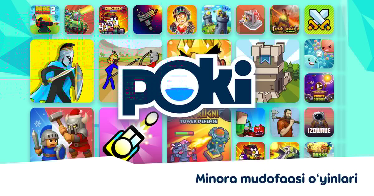MINORA MUDOFAASI OʻYINLARI 🏰 - Onlayn bepul oʻynang! | Poki