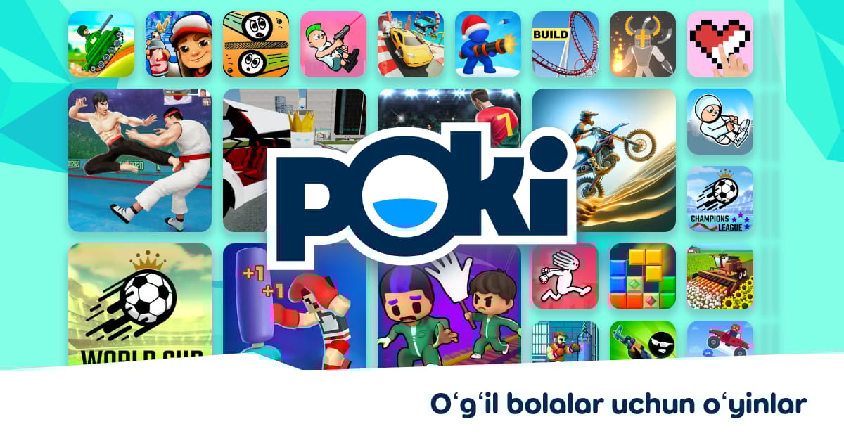 OʻGʻIL BOLALAR UCHUN OʻYINLAR 🧢 - Onlayn bepul oʻynang! | Poki