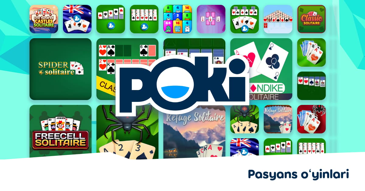Pasyans Oʻyinlari 🃏 - Onlayn bepul oʻynang! | Poki