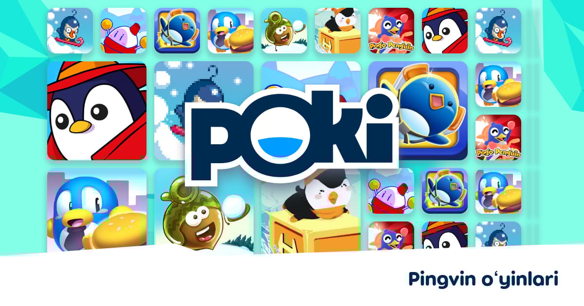 PINGVIN OʻYINLARI 🐧 - Onlayn bepul oʻynang! | Poki