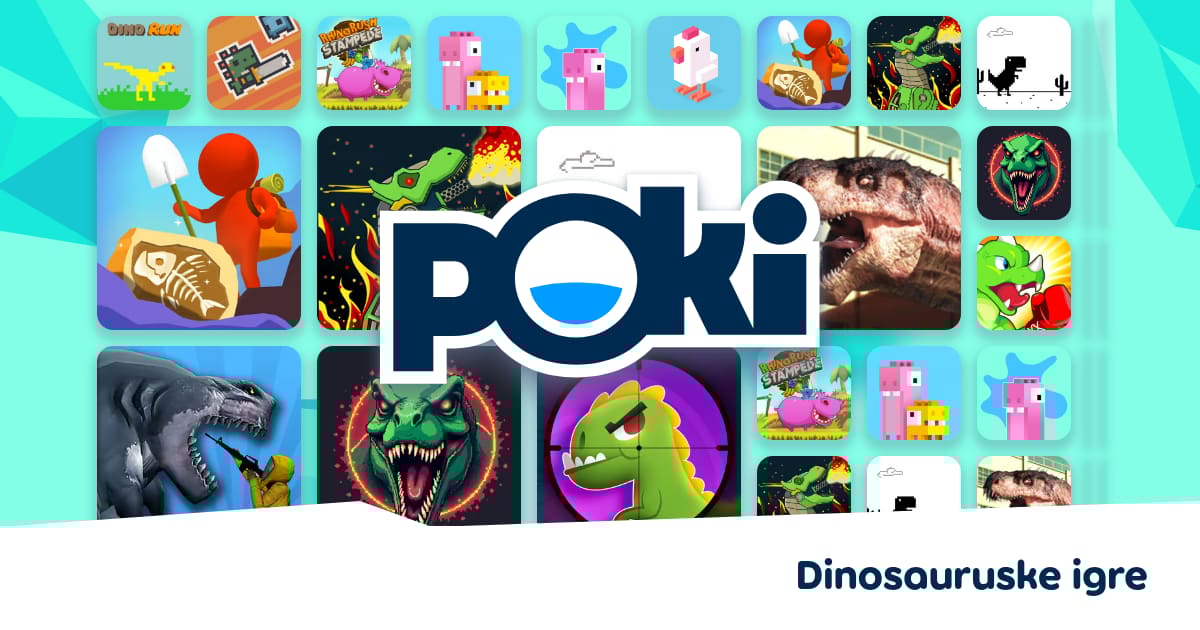 DINOSAURUSKE IGRE 🦖 - Igrajte Online Besplatno! | Poki