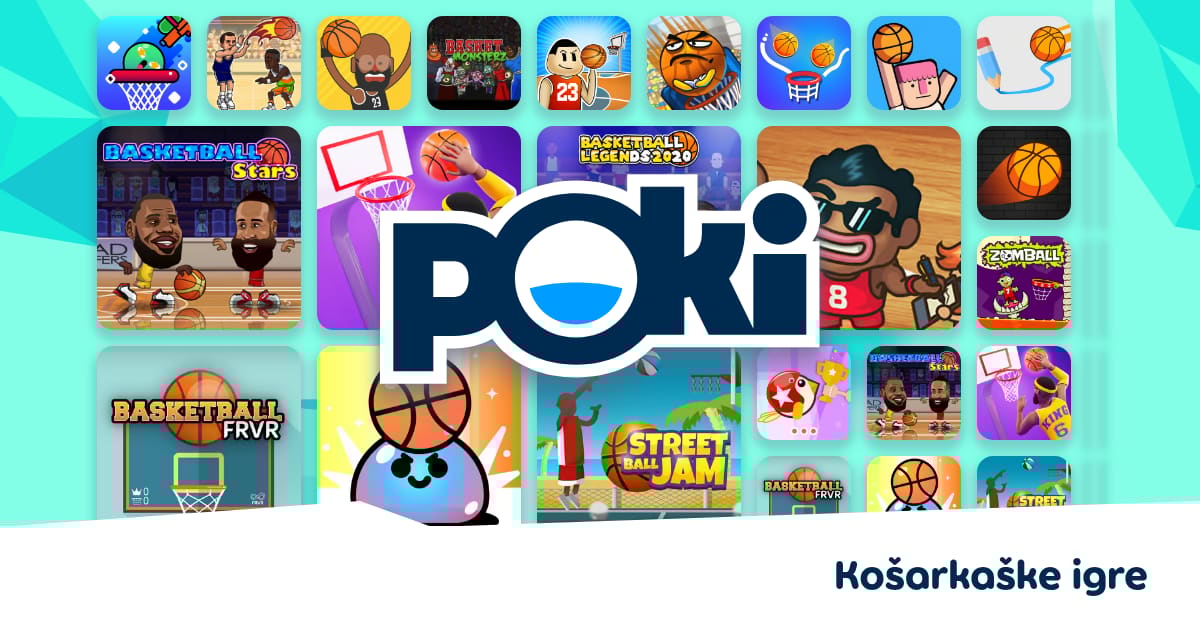 KOŠARKAŠKE IGRE 🏀 - Igrajte Online Besplatno! | Poki