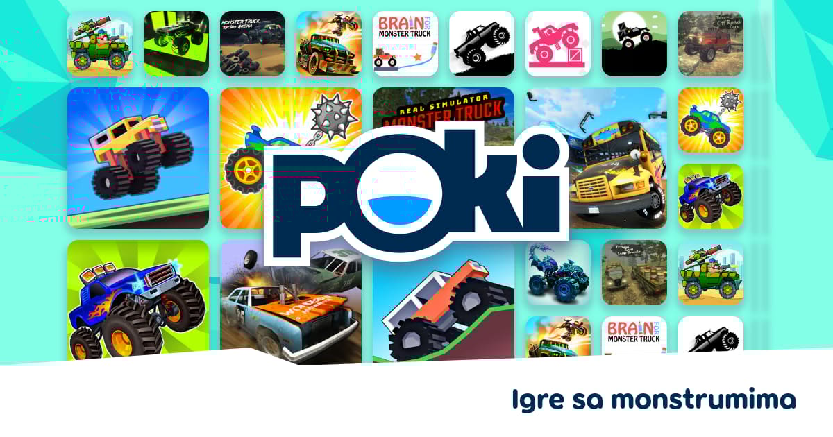 IGRE SA MONSTRUMIMA 🚛 - Igrajte Online Besplatno! | Poki